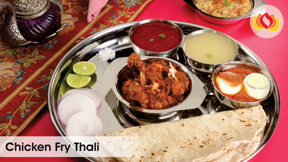 Chicken Thali